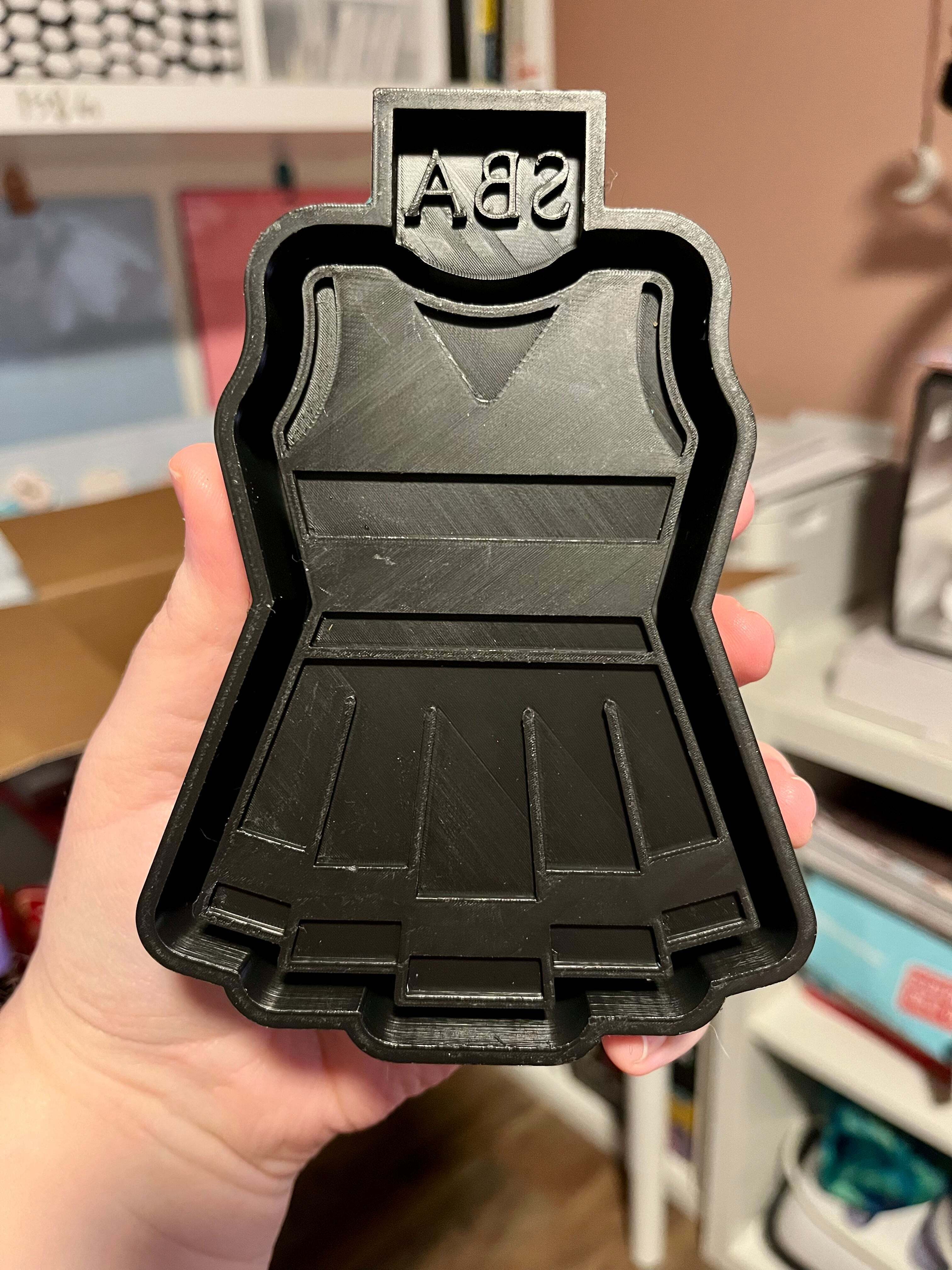 📦 Cheerleading Uniform Freshie Mold - 3D Model Mold Box for Silicone ...