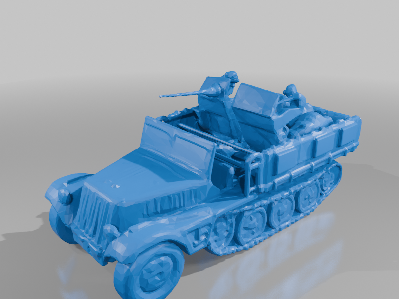 Free STL file Sd.Kfz 251/17 🇩🇪 ・3D printer model to download・Cults