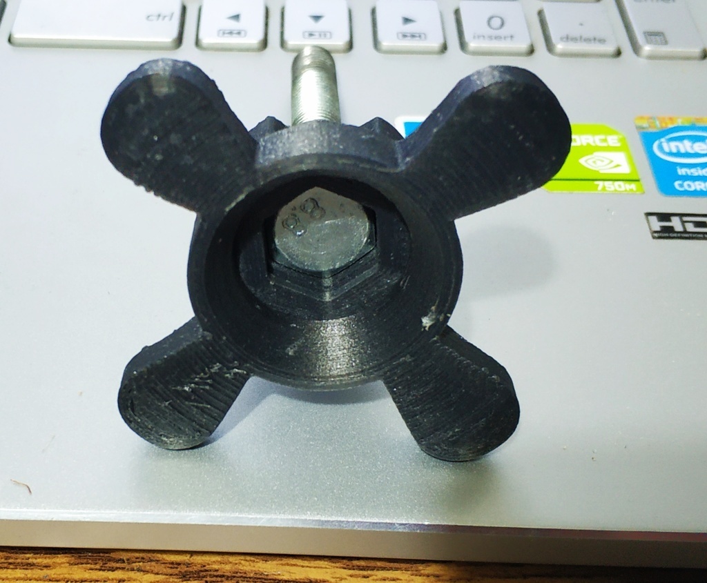 Free 3D file M8 HEX head screw handle 🧑‍🔧・3D print model to download・Cults
