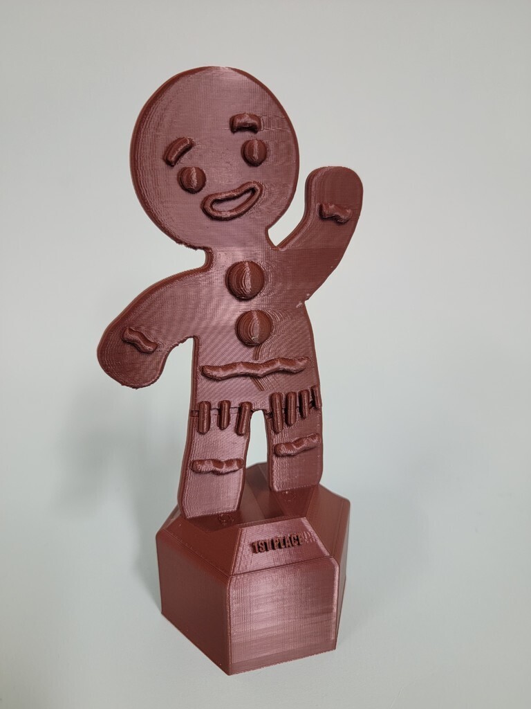 🏆 First place trophy Gingerbread man - Cookie contest・Free 3D File for ...