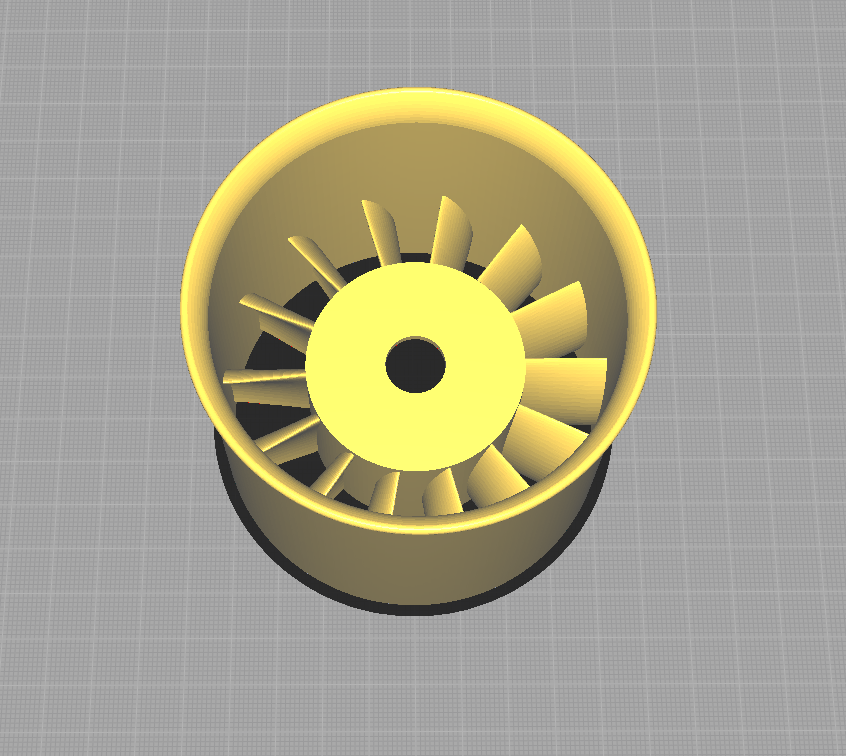 3D file EDF 80 🚁 ・3D printer model to download・Cults