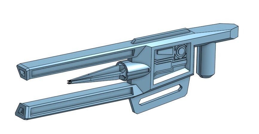 🔫 railgun・Free 3D File for ・Cults