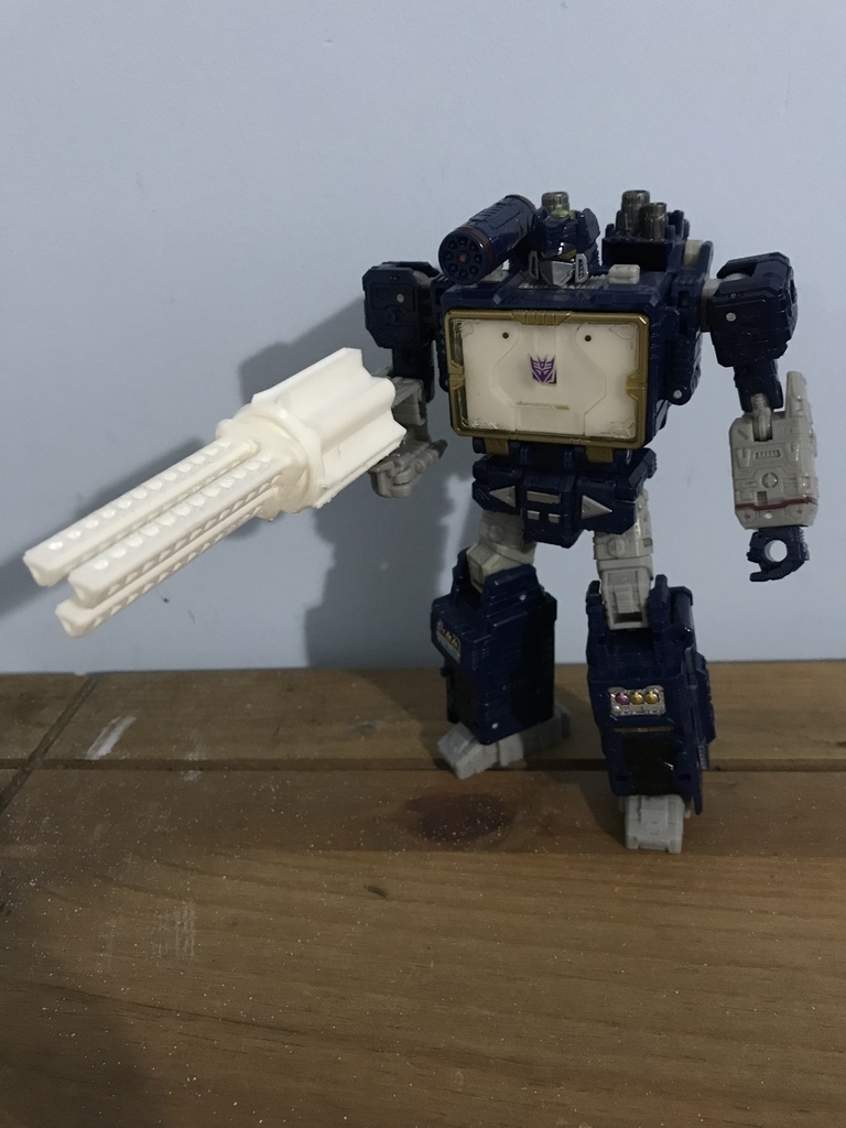 🔫 tri minigun (spinning barrels)・ 3D File for ・Cults