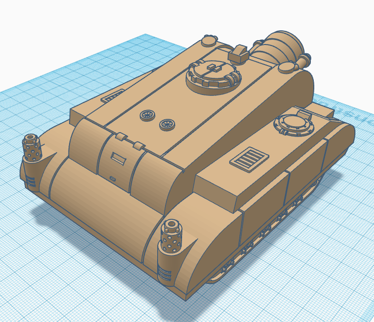 Free STL file Clamshell armored siege tank [FDM FRIENDLY] 🪖 ・3D print ...