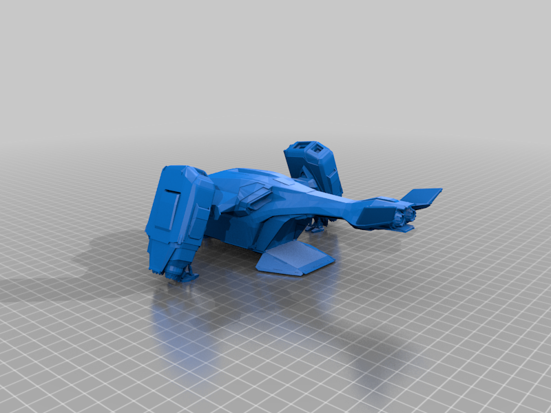 Archivo 3D gratis Helldivers 2 Pelican-1 evac ship 🚢 ・Objeto para ...