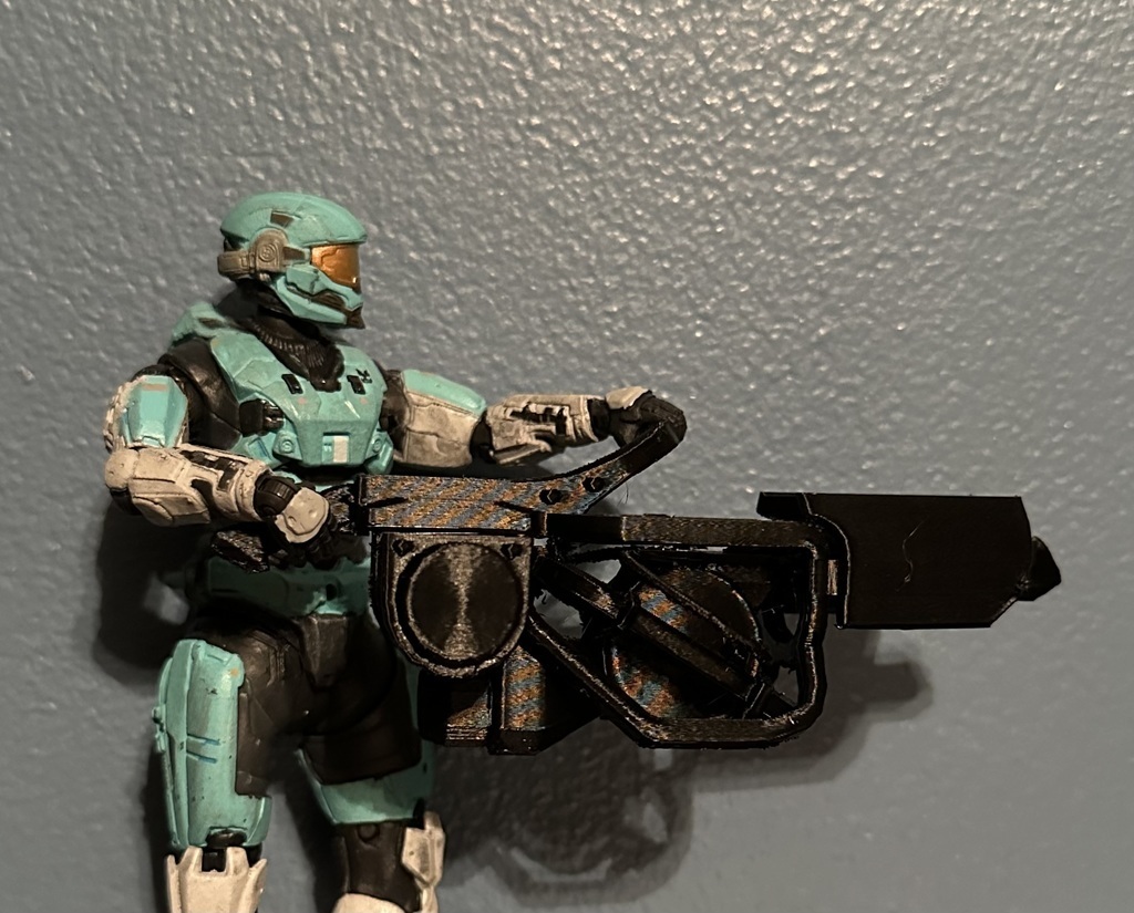 😇 Mcfarlane Halo Reach - Flamethrower・Free 3D File for ・Cults