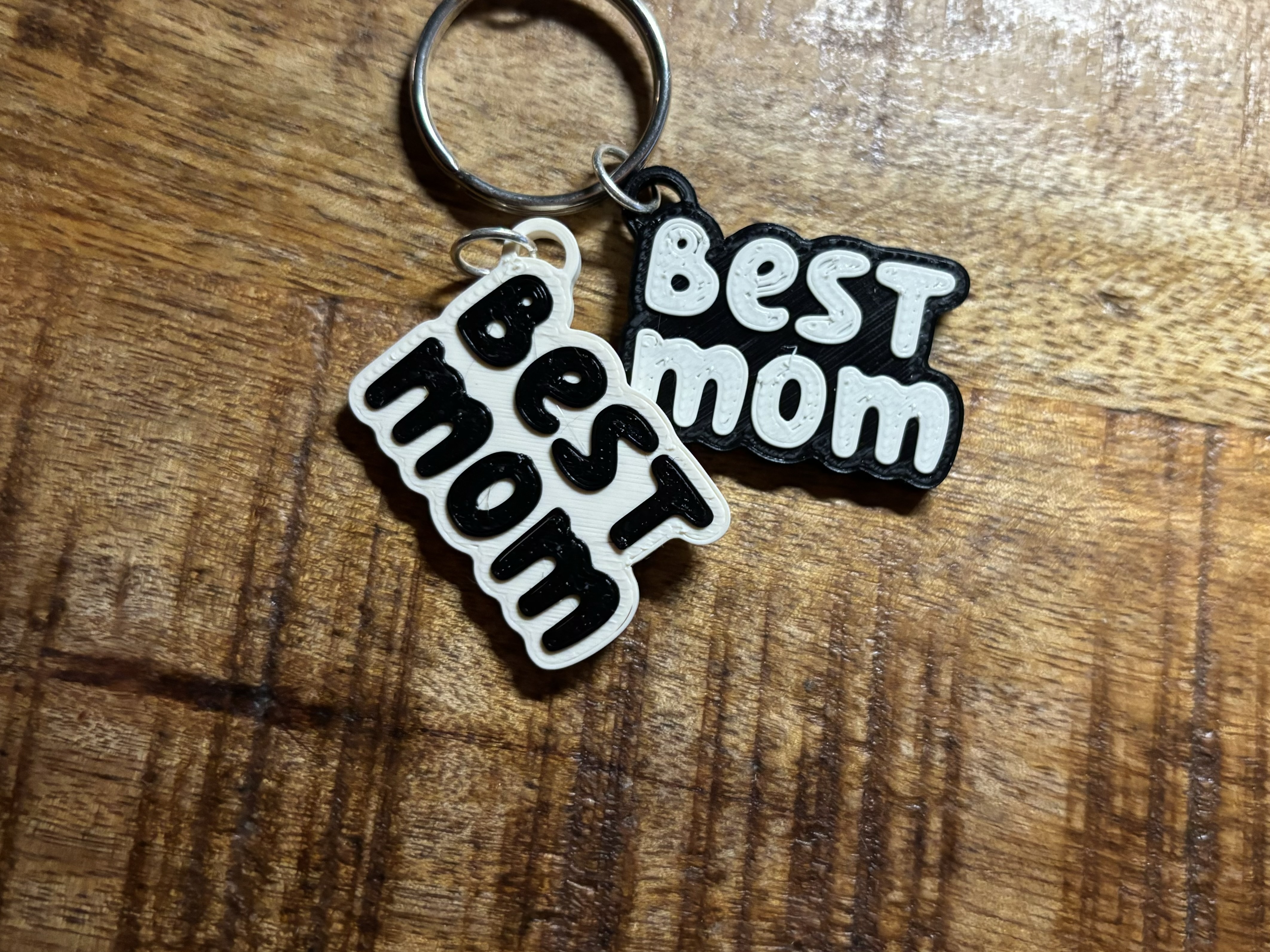 🗝️ Best mom keychain (Mother's Day gift)・Free STL File for 3D printing ...
