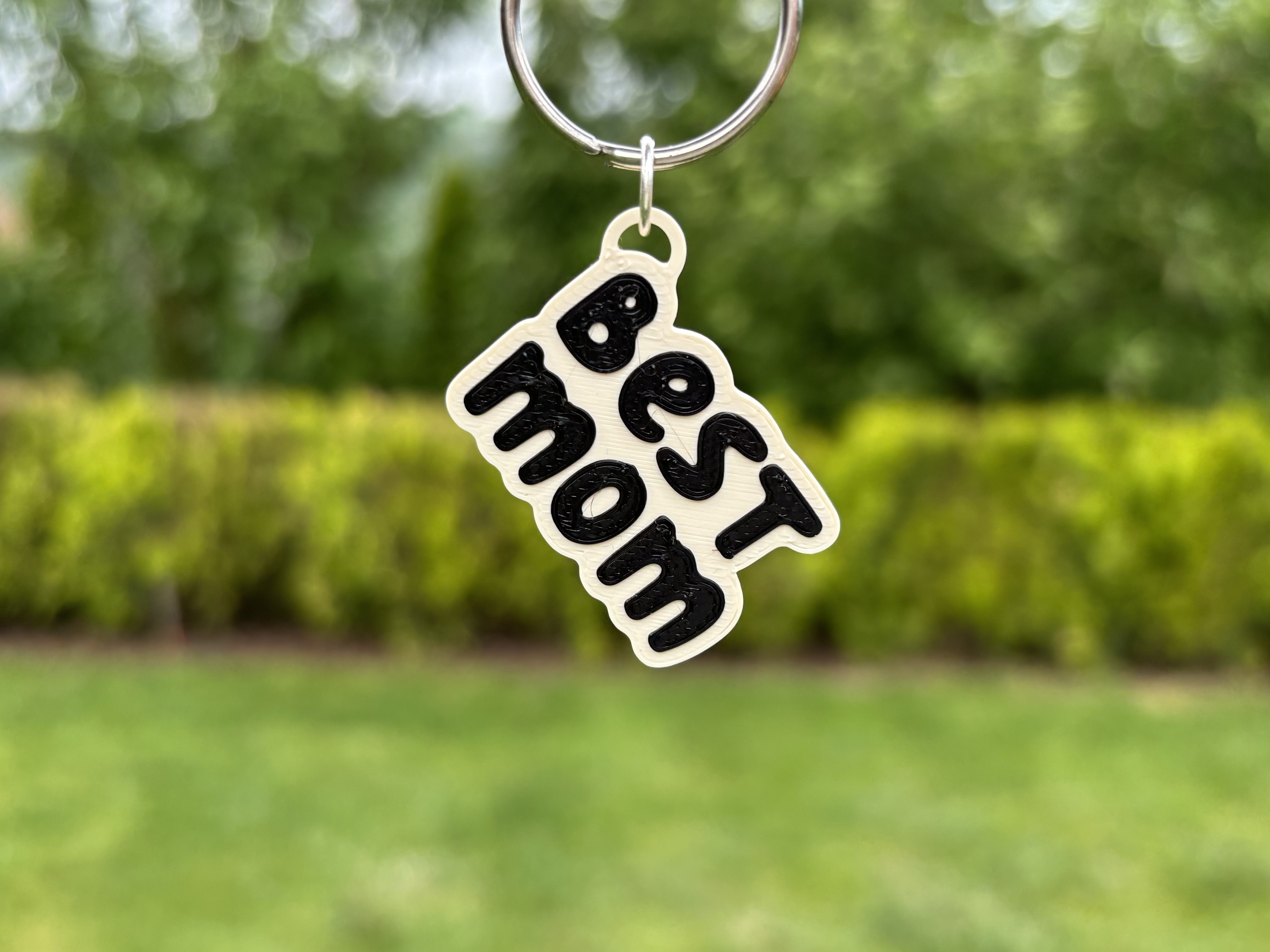 🗝️ Best mom keychain (Mother's Day gift)・Free STL File for 3D printing ...