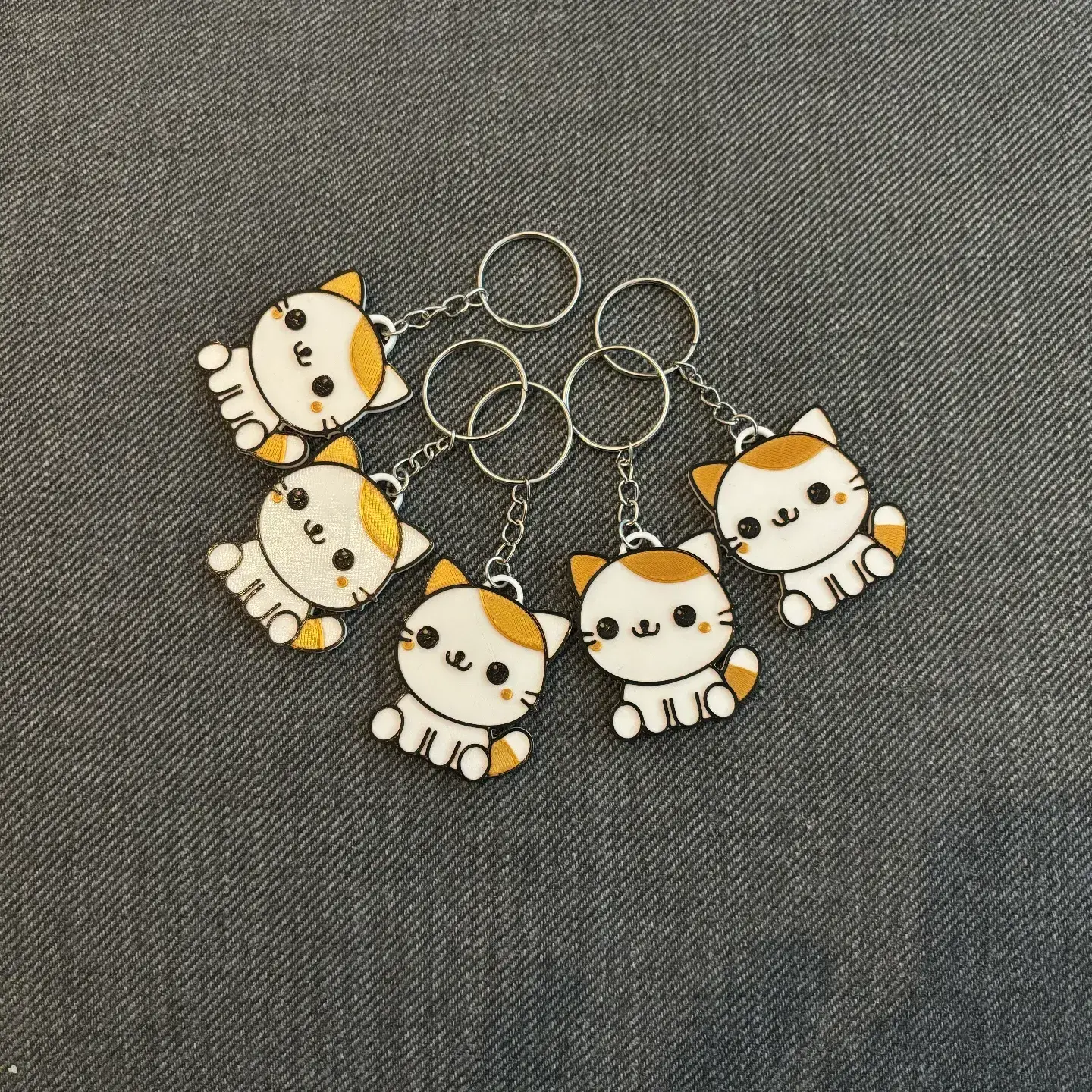 Free 3D file Another cute kitten keychain 🗝️ ・3D printing idea to ...