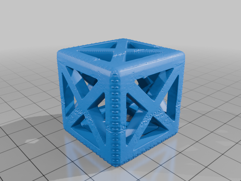 Free 3D file Metal Frame Cubes 🖼️ ・Object to download and to 3D print・Cults