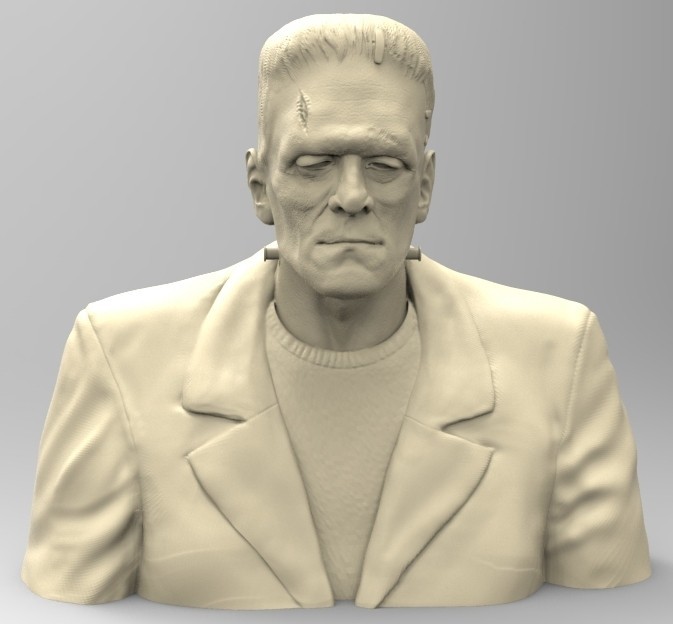 👹 FRANKENSTEIN・ STL File for ・Cults