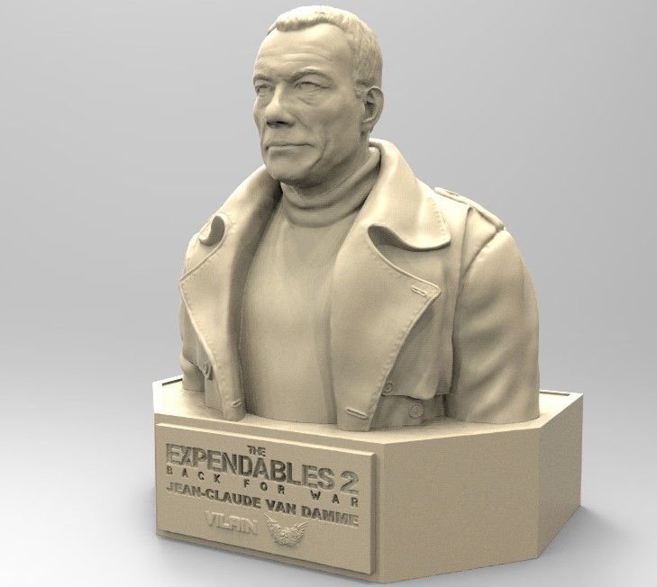 STL file NAUGHTY JEAN CLAUDE VAN DAMME 👖 ・3D printing model to download ...