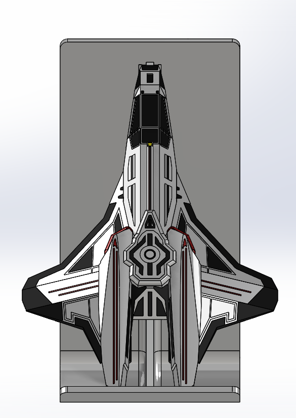 📞 Starfleet Command Gryphon Phone Holder・Free 3D File for ・Cults