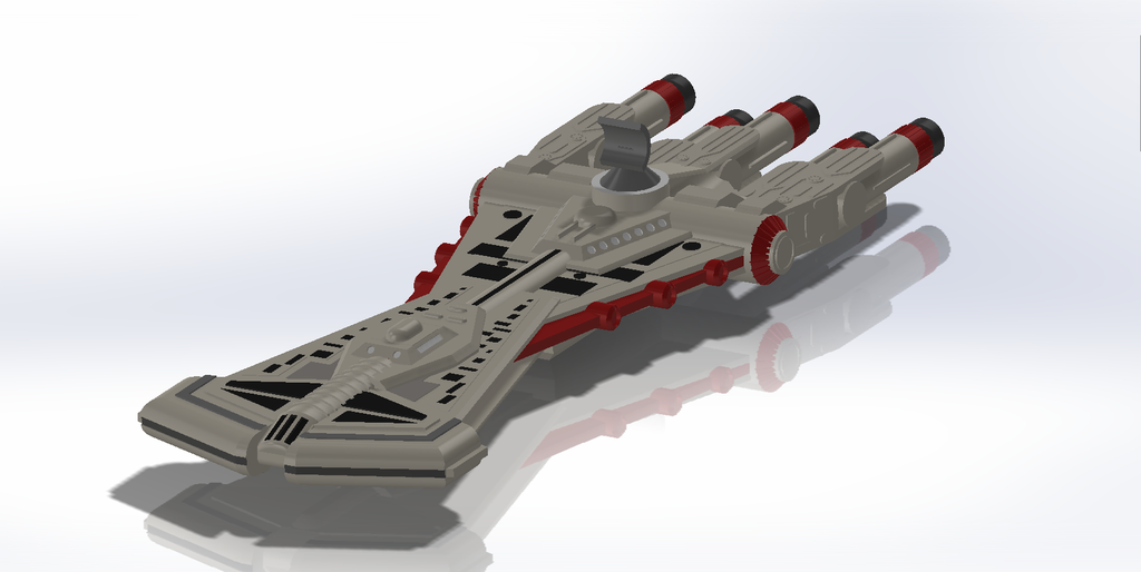 Crucible Cruiser・Free 3D File for ・Cults