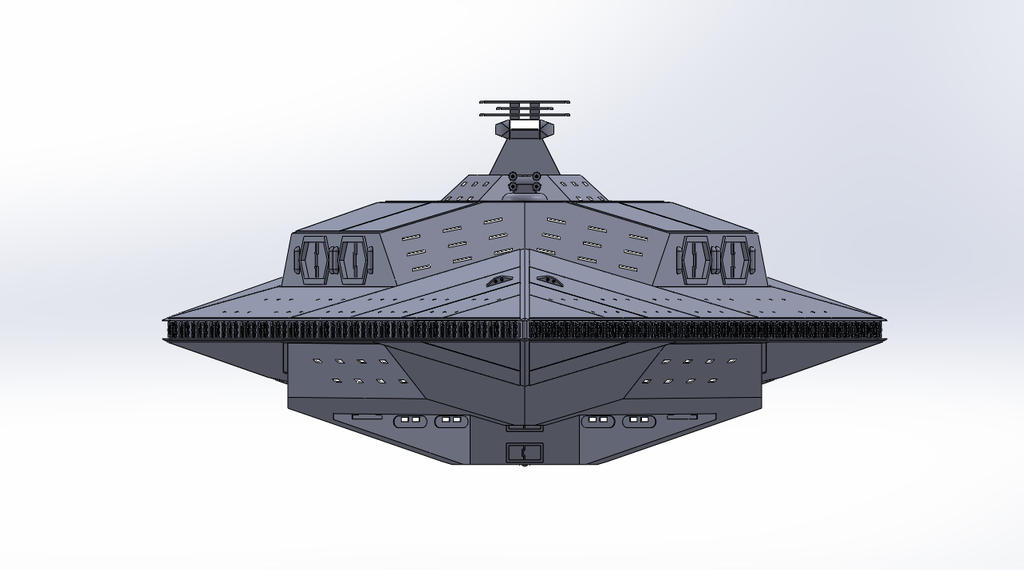 🚢 Imperial Repair Ship・Free 3D File for ・Cults