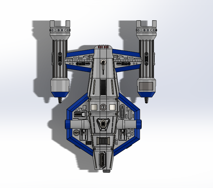 ⭐ Mid Size Cruiser (Star Wars)・Free 3D File for ・Cults