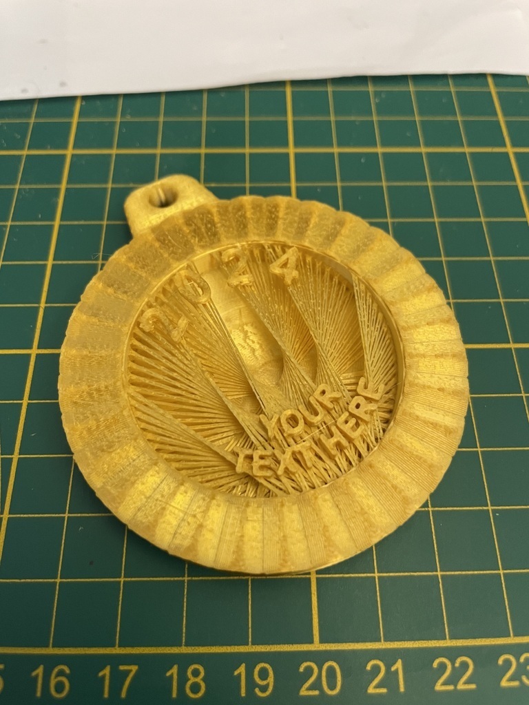 Free 3D file Custom medal from string ornaments 🏅 ・3D print model to ...