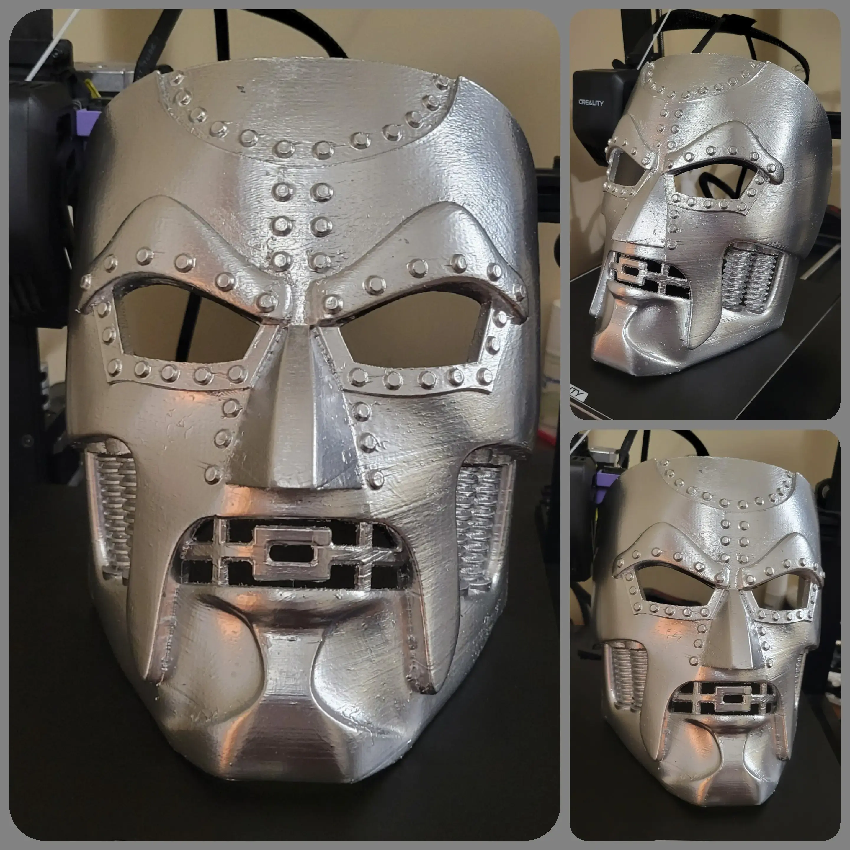 3D print Doctor Doom Mask・Cults