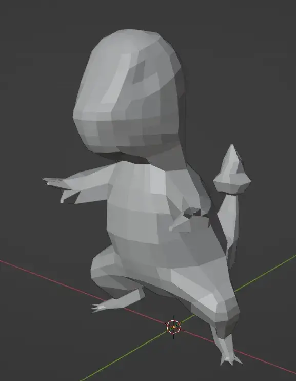 Free 3D file Low Poly Charmander 🐉 ・3D printer model to download・Cults