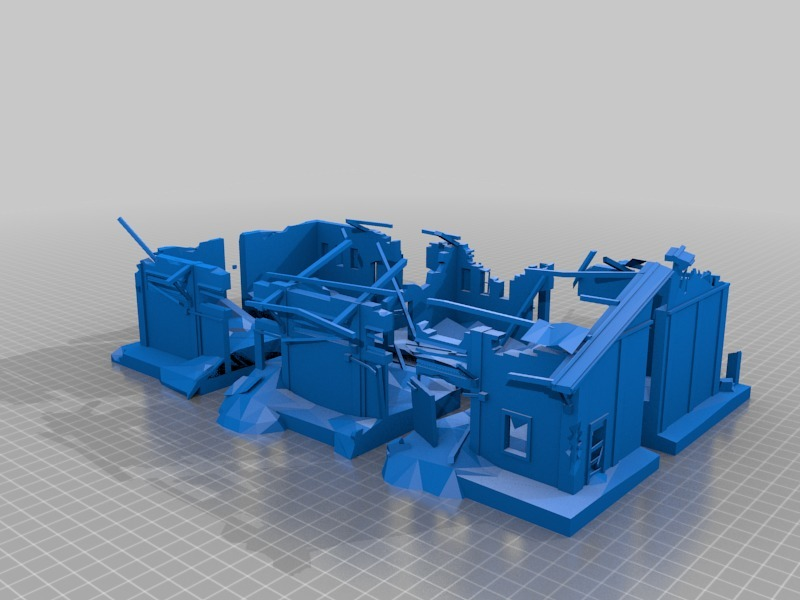 Free 3D file fallout 4 scale farmhouses 🎲 ・Object to download and to 3D ...