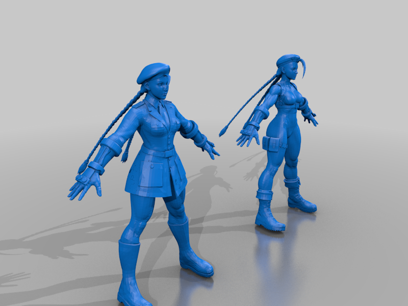 Free 3D file Camy_-_street_fighter_-_tm 🧞‍♂️ ・Object to download and to ...