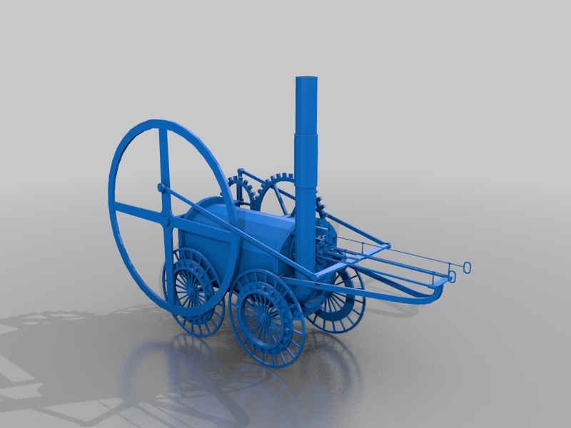 Free 3D file steam engine 😤 ・3D print model to download・Cults