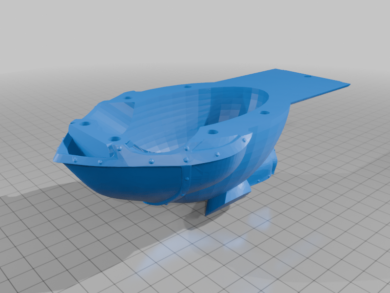 🚢 Spelljammer Damselfly Ship, playable scale・Free 3D File for ・Cults