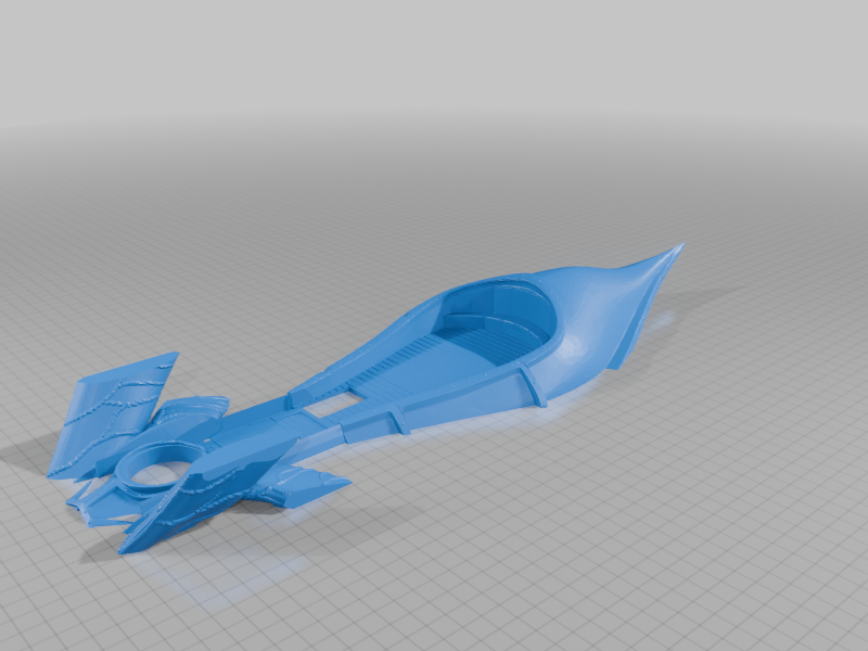 🚢 Spelljammer Damselfly Ship, playable scale・Free 3D File for ・Cults