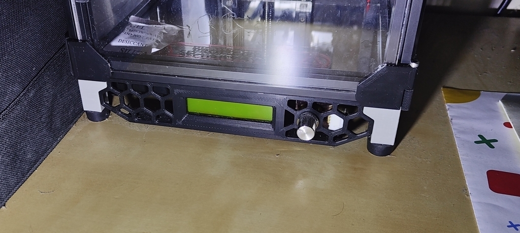 Free 3D file Voron 0 skirt with 1602 screen and encoder 🧞‍♂️ ・3D ...