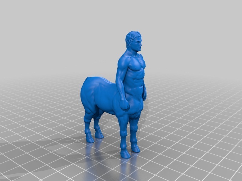 🎨 ケンタウロス（Centaur）3Dデータ・Free 3D File for ・Cults
