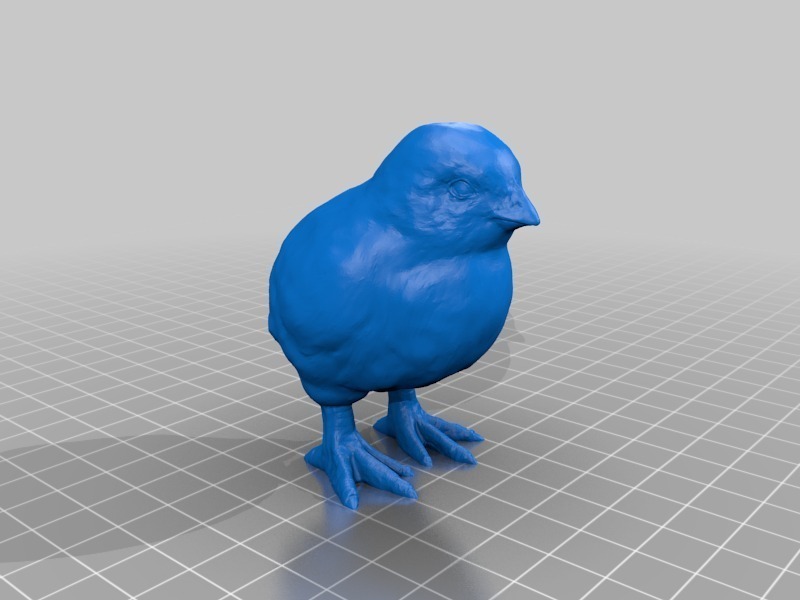 Free 3D file ヒヨコ（Chick）3Dデータ 🎨 ・Design to download and 3D print・Cults