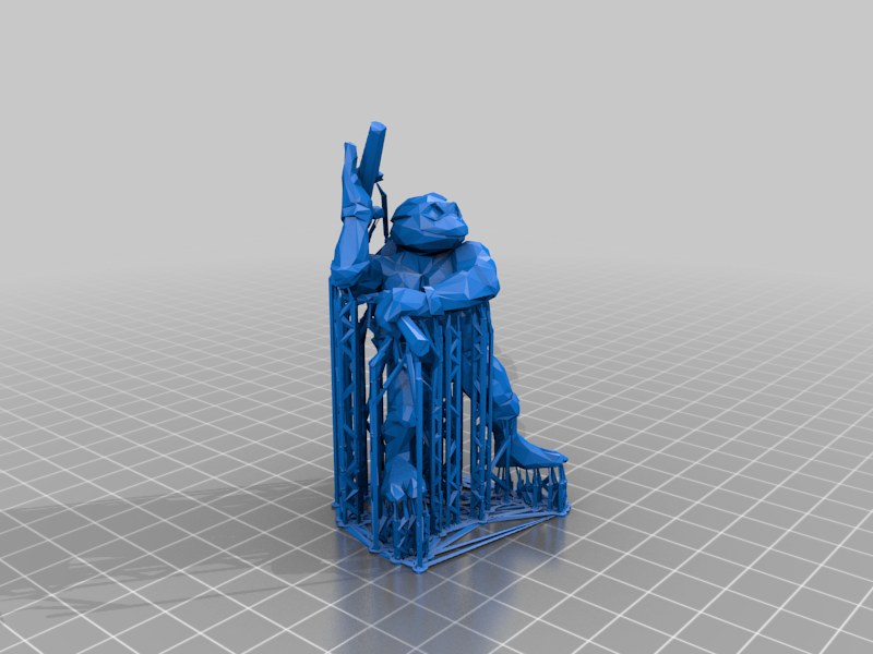 🎲 Lowpoly TMNT Buddies Set rip by mcka3ax・Free 3D File for ・Cults