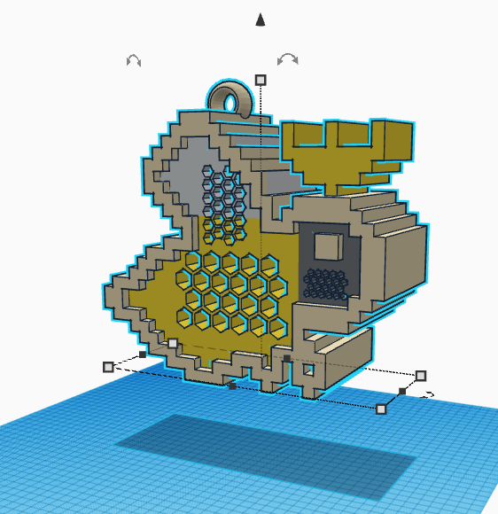 Free 3D file Bee / Insect hotel, Minecraft design rip by mcka3ax 🐝 ・3D ...