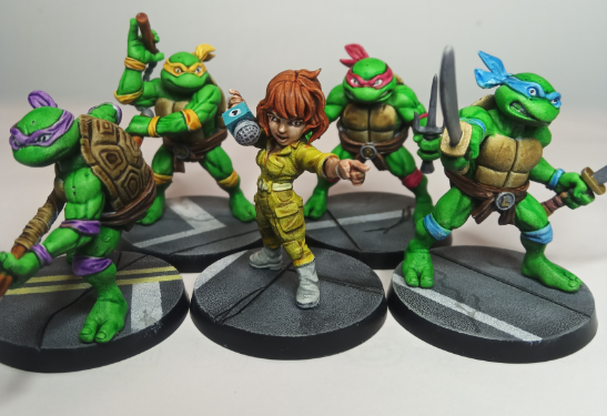 🎲 Lowpoly TMNT Buddies Set rip by mcka3ax・Free 3D File for ・Cults