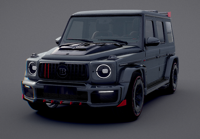 🚀 Brabus G900 Rocket Edition rip by mcka3ax40・Free 3D File for ・Cults