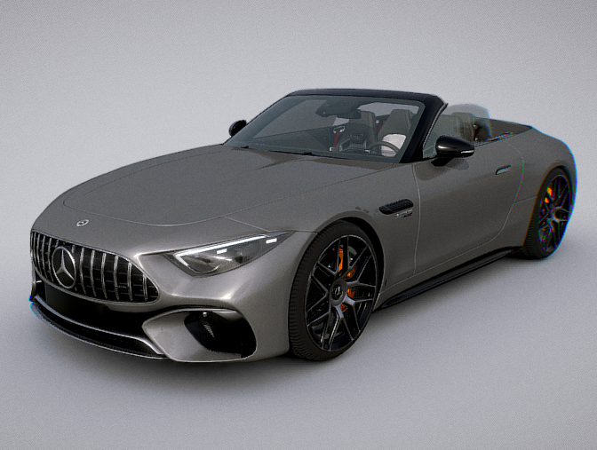 Free 3D file Mersedes Benz SL63 AMG rip by mcka3ax40 🎲 ・3D print design ...