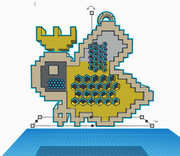 Free 3D file Bee / Insect hotel, Minecraft design rip by mcka3ax 🐝 ・3D ...