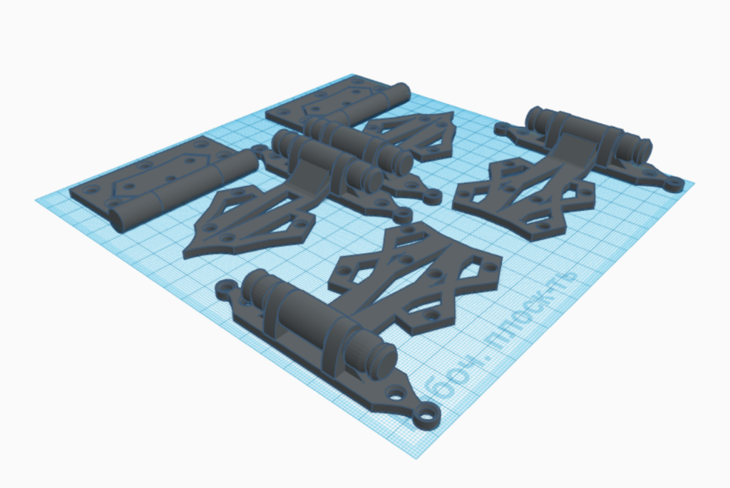 Free 3D file Door hinges 3 sets rip by mcka3ax40 🚪 ・3D print design to ...