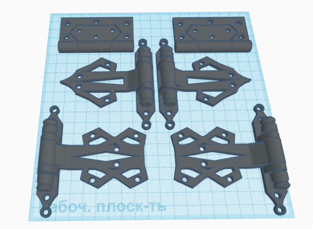 Free 3D file Door hinges 3 sets rip by mcka3ax40 🚪 ・3D print design to ...