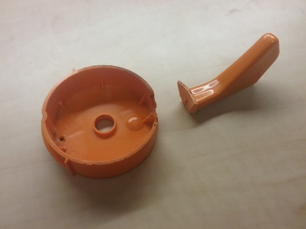 🚜 John Deere Throttle・ STL File for 3D printing・Cults