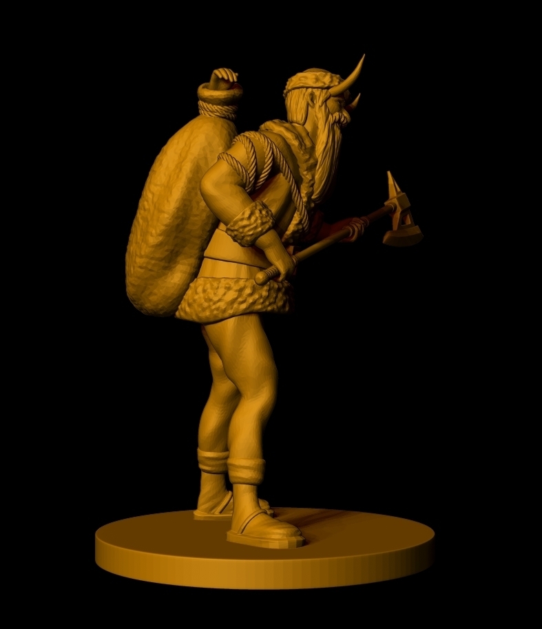 Free 3D file Evil Santa 🎅 ・Model to download and 3D print・Cults