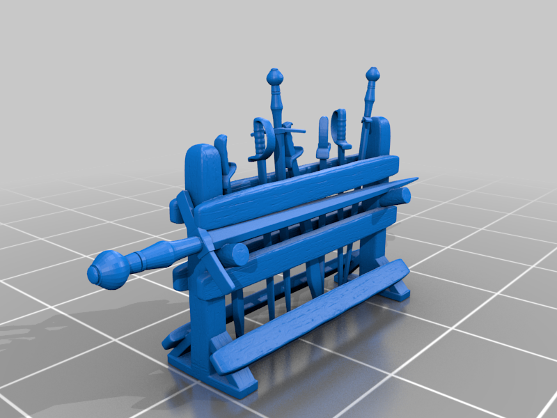Free 3D file Weapon Stands 🔫 ・3D printer model to download・Cults