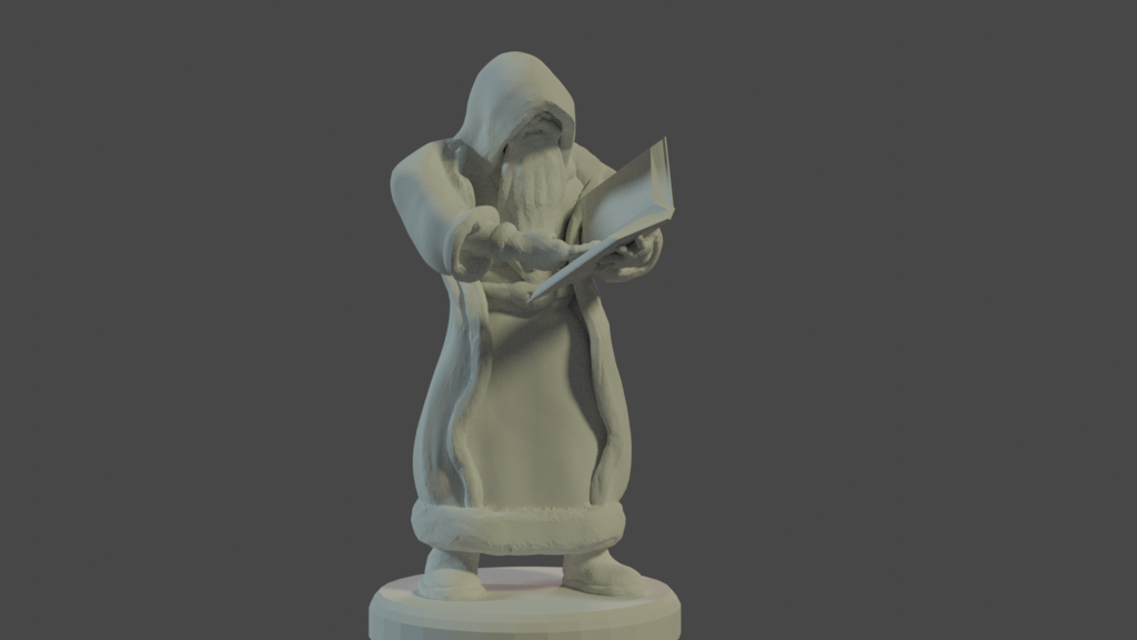 🧙 D&D Wizard (2 poses)・Free 3D File for ・Cults
