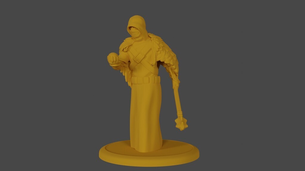 Free 3D file Human Warlock 🧙 ・3D print model to download・Cults