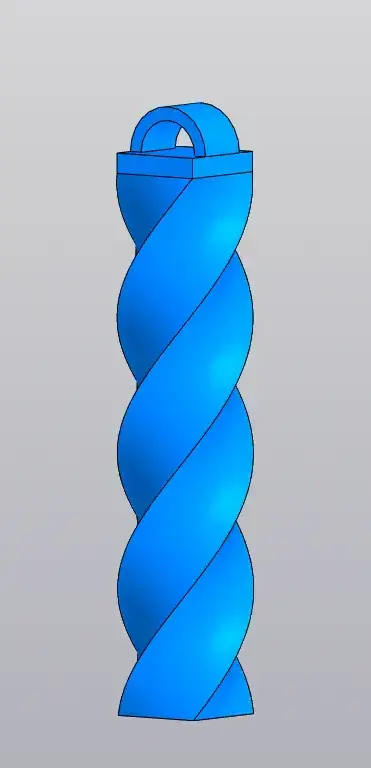Spiral decoration・Free STL File for 3D printing・Cults