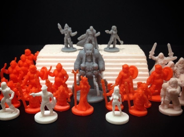 3D printing Wayfarer Tactics: Character Compendium (18mm scale)・Cults
