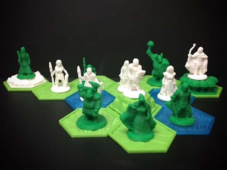 3D printable Pocket-Tactics: Core Set 1 (Fourth Edition)・Cults