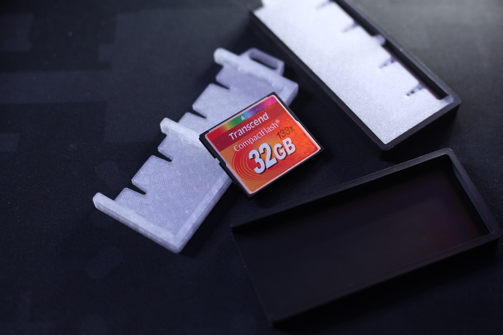 Free 3D file Cf cards travel case 🃏 ・3D print design to download・Cults