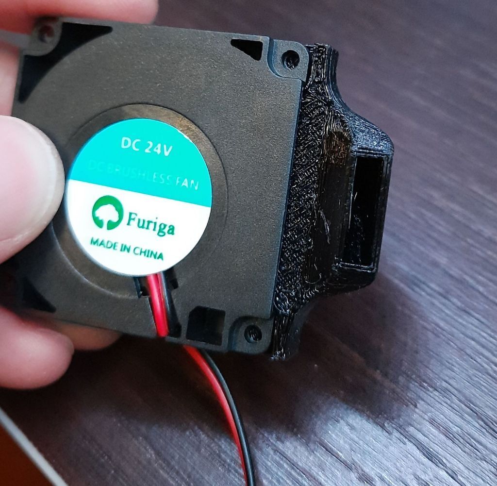 Free 3D file Fan Hotend extruder - Air flow director 🖨️ ・3D printer ...