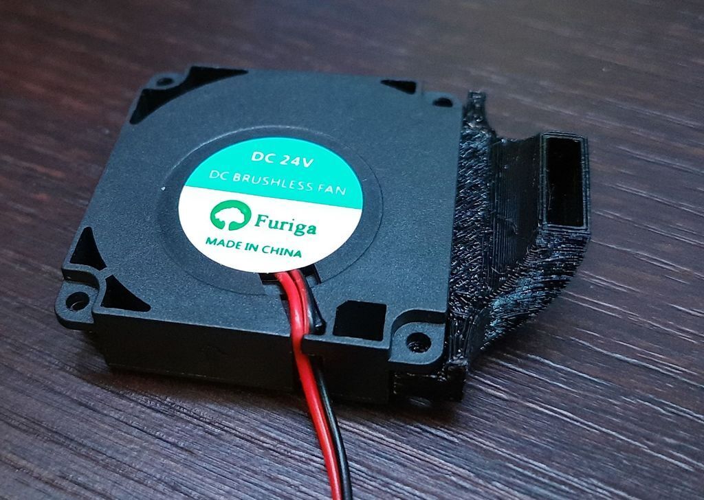 Free 3D file Fan Hotend extruder - Air flow director 🖨️ ・3D printer ...